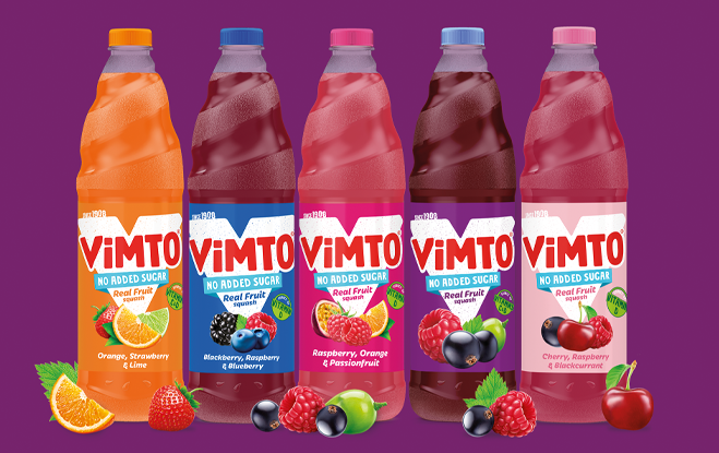Vimto: Shaking up the squash category with vitamin fortification - nichols